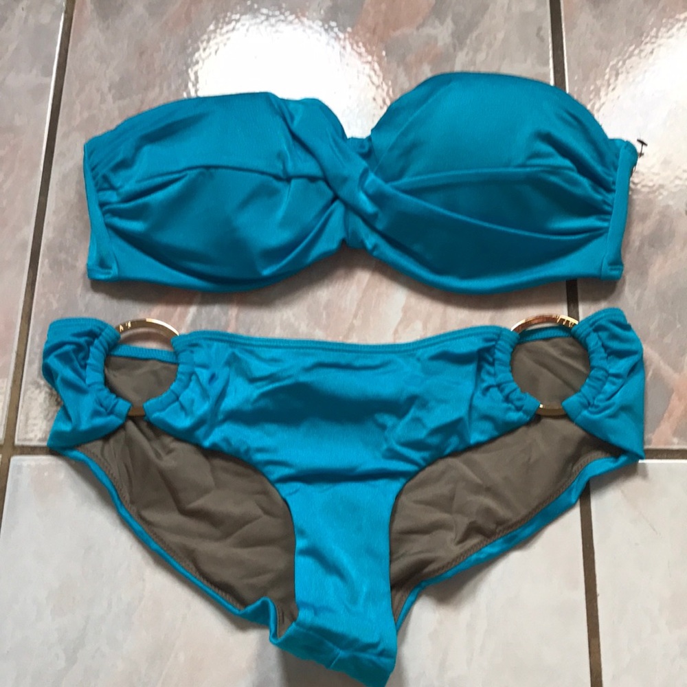 Victoria’s Secret Vs Swim Bikini Set 36c - Gem